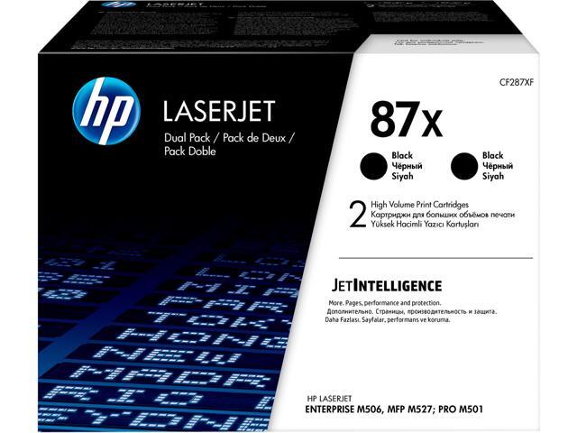 Click here for HP 87X 2-pack High Yield Black Original LaserJet T... prices