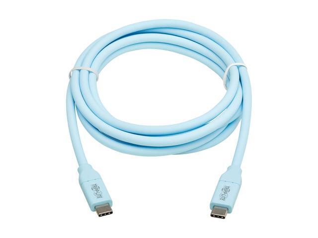 Click here for TRIPP LITE USB-C CABLE ANTIBACTERIAL 240W BLUE 6FT... prices