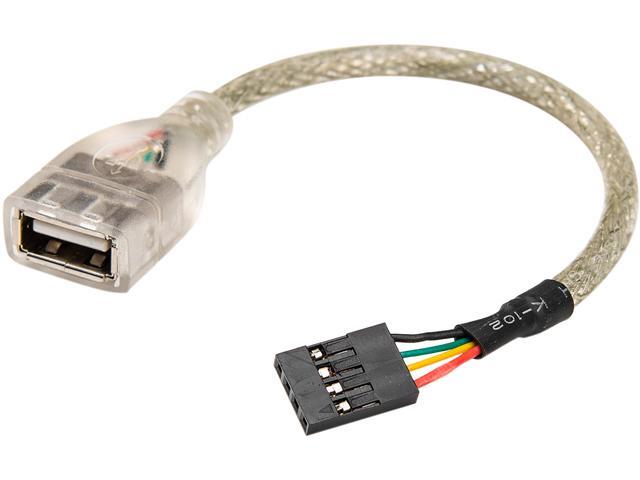 Click here for ROCSTOR Y10A208-B1 6IN USB A 2.0 F/F MOTHERBOARD prices