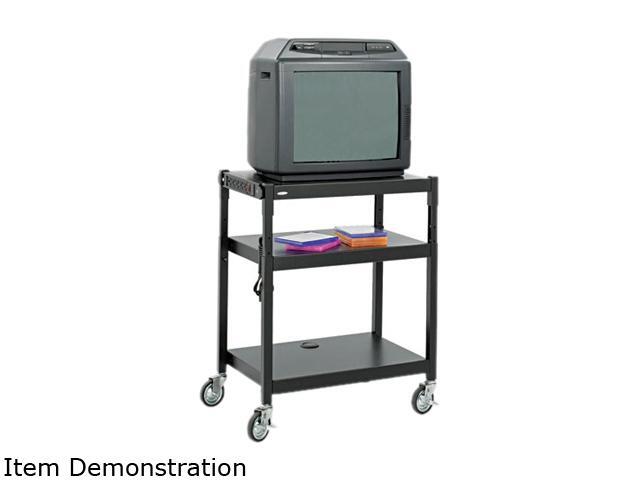 Click here for Safco Adjustable-Height Steel AV Cart 27-1/4w x 18... prices