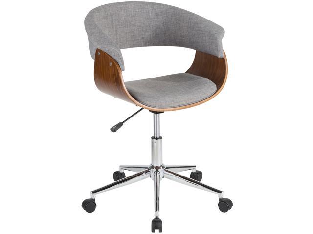 Click here for Vintage Mod Mid-Century Modern Office Chair in Wal... prices