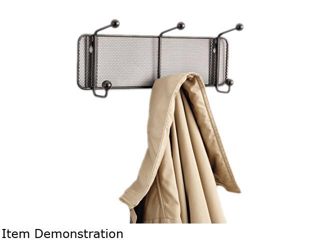 Click here for Safco Onyx Mesh Sturdy 3-Hook Garment Wall Rack prices
