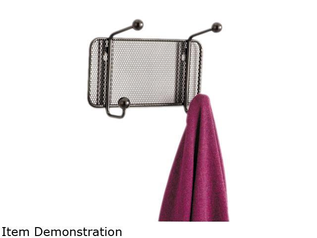 Click here for Safco Onyx Mesh Sturdy 2-Hook Garment Wall Rack prices
