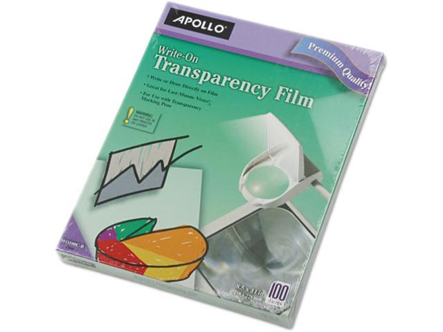 Click here for Apollo Write-On Transparency Film 100 SH/BX prices