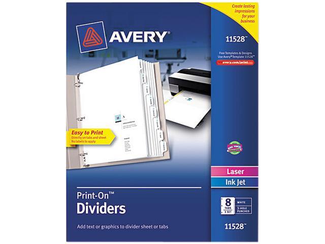 Click here for Avery Customizable Print-on Dividers  8-Tab  Lette... prices