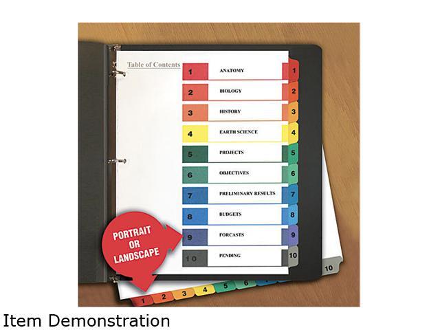 Click here for Universal OFS - Index Dividers prices