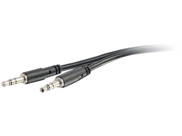 Click here for C2G 22601 6 ft. Slim Aux 3.5mm Male to Male Cable prices