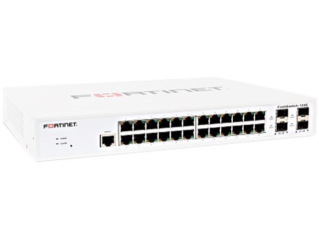 Click here for Fortinet FS-124E L2 Switch - 24 X Ge Rj45 Ports  4... prices