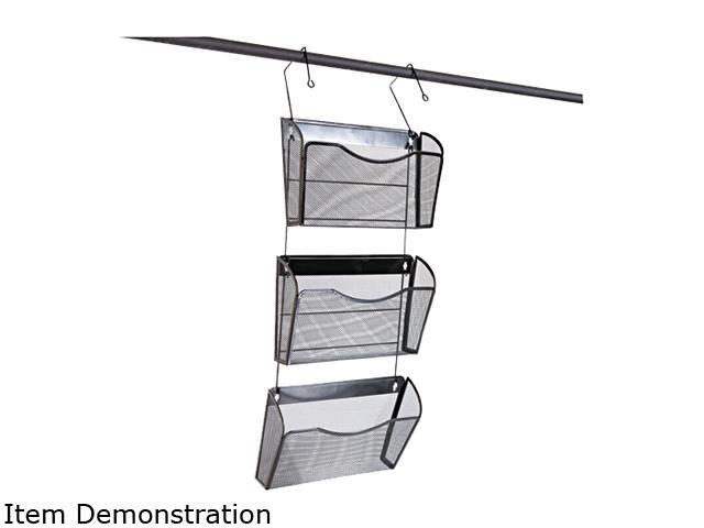 Click here for Mesh Three-Pack Wall Files With Hanger  Letter  Bl... prices