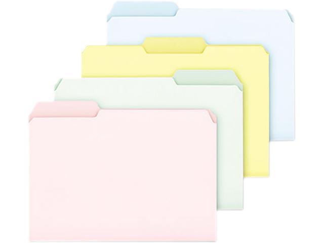 Click here for Pendaflex Pastel Color File Folders 1/3 Cut Top Ta... prices