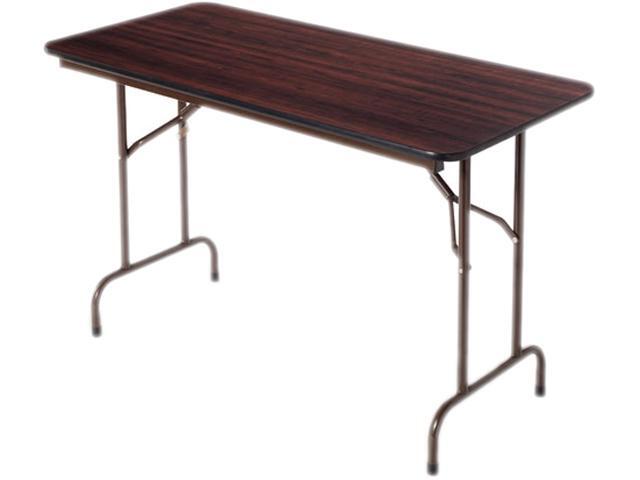 Click here for Folding Table  Rectangular  48W X 24D X 29H  Walnu... prices