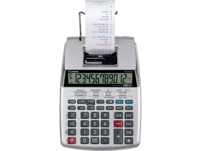 Click here for Canon 12-digit Printing Calculator - Clock  Calend... prices