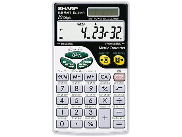 Click here for Sharp EL344RB Metric Conversion Wallet Calculator... prices
