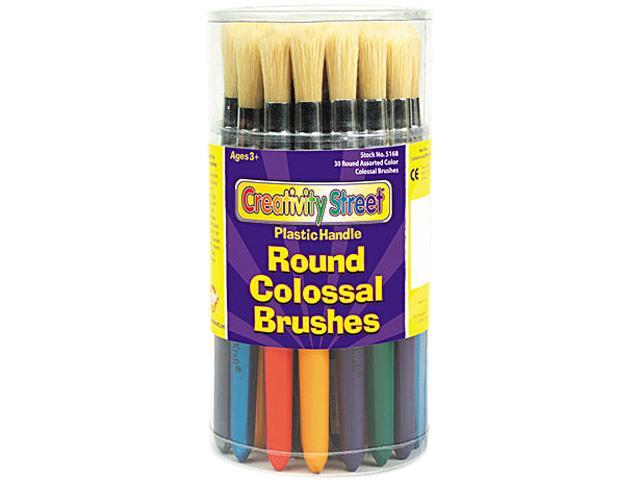 Click here for Colossal Brush  Natural Bristle  Round  30/Set prices