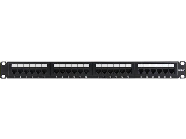 Click here for 4XEM 24 Port CAT5E Rackmount Patch Panel prices