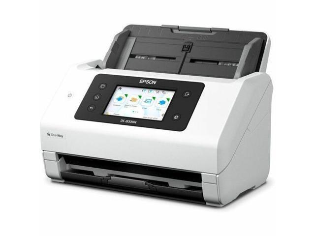 Epson EdgeLink DS-800WN ADF Scanner - 600 dpi Optical 24-bit Color - 50 ppm - Duplex Scanning - Wireless LAN - USB B11B275201