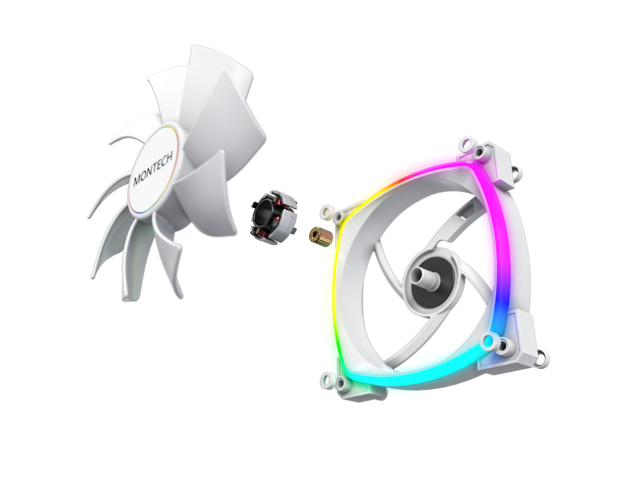 Click here for Montech AX 140 ARGB Standard Fan 1600PWM  High-End... prices