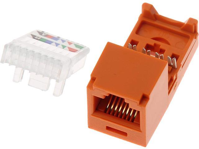Click here for Panduit Mini-Jack CJ588ORY Cat.5e Network Connecto... prices