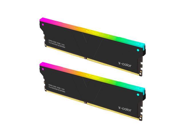 Click here for V-Color 32GB (2 x 16GB) DDR4 3200 (PC4 25600) Desk... prices