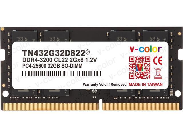 Click here for V-Color 32GB 260-Pin DDR4 SO-DIMM DDR4 3200 (PC4 2... prices