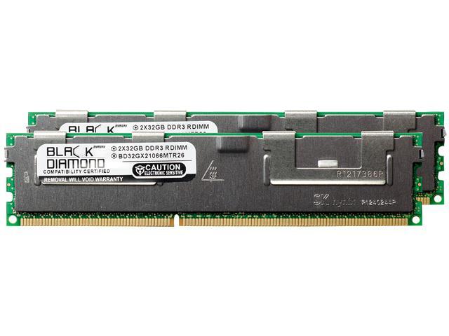 Click here for Black Diamond Memory 64GB (2 x 32GB) ECC Registere... prices