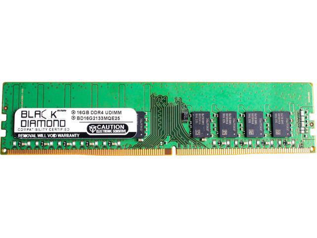 Click here for Black Diamond Memory 16GB ECC Unbuffered DDR4 2133... prices
