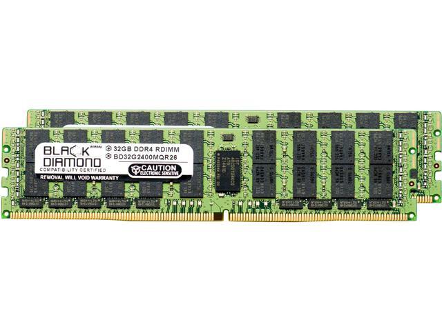 Click here for Black Diamond Memory 64GB (2 x 32GB) ECC Registere... prices