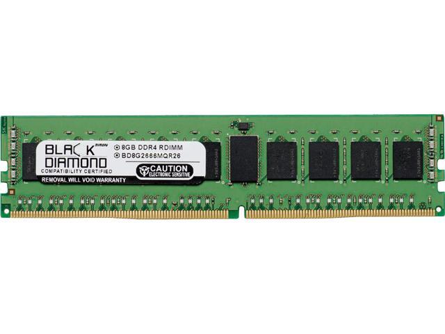 Click here for Black Diamond Memory 8GB ECC Registered DDR4 2666... prices