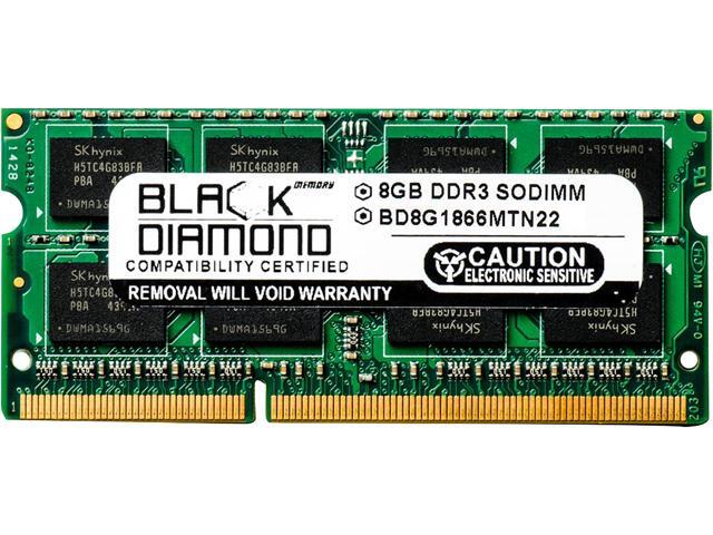 Click here for Black Diamond Memory 8GB 204-Pin DDR3 SO-DIMM DDR3... prices