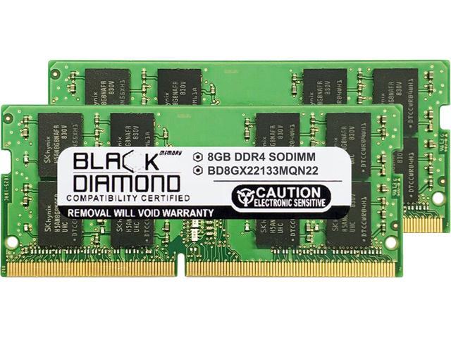 Click here for Black Diamond Memory 16GB (2 x 8GB) 260-Pin DDR4 S... prices