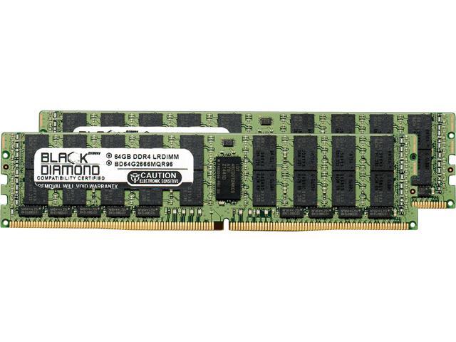 Click here for Black Diamond Memory 128GB (2 x 64GB) ECC Register... prices