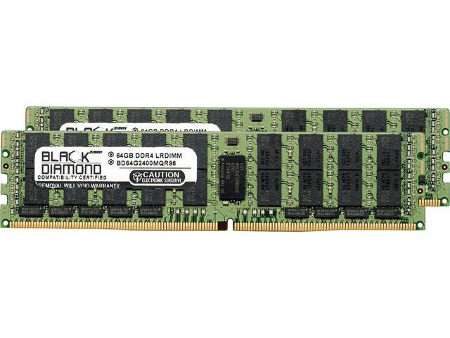 Click here for Black Diamond Memory 128GB (2 x 64GB) ECC Register... prices