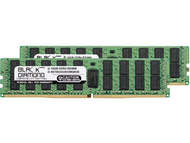 Click here for Black Diamond Memory 32GB (2 x 16GB) ECC Registere... prices