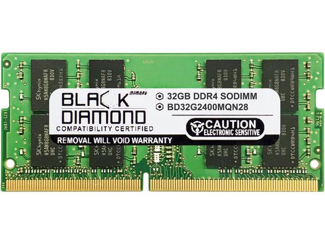 Click here for Black Diamond Memory 32GB 260-Pin DDR4 SO-DIMM DDR... prices