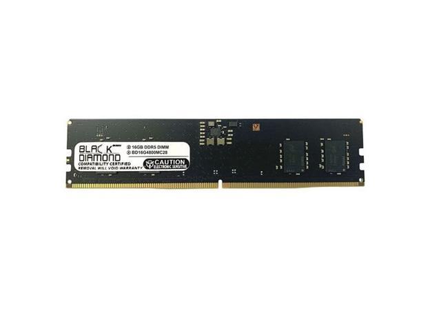 Click here for Black Diamond 16GB DDR5-4800MHz - PC5-38400 Non-EC... prices