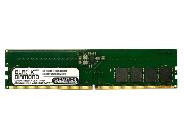 Click here for Black Diamond Memory 16GB (2Rx8) DDR5 5600 Memory... prices
