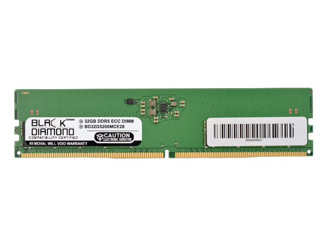 Click here for Black Diamond 32GB (2Rx8) DDR5 5200 ECC Memory BD3... prices