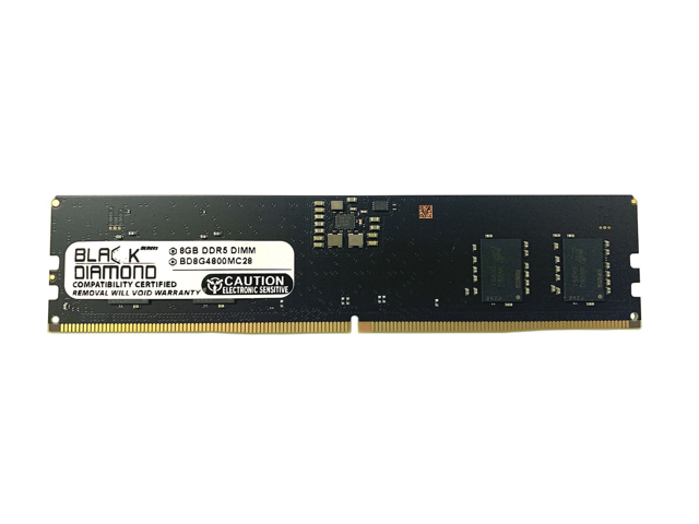 Click here for Black Diamond 8GB (1Rx8) DDR5 4800 Memory BD8G4800... prices
