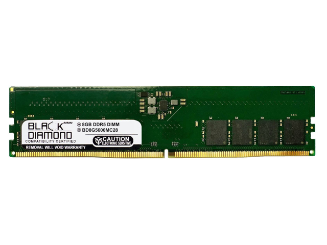 Click here for Black Diamond 8GB (1Rx8) DDR5 5600 Memory BD8G5600... prices