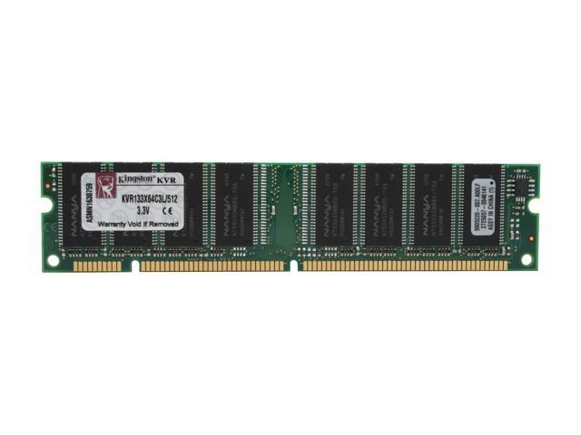 Click here for Kingston 512MB PC 133 Desktop Memory Model KVR133X... prices