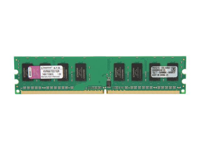 Click here for Kingston ValueRAM 1GB DDR2 667 (PC2 5300) Desktop... prices