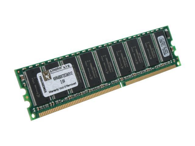 Click here for Kingston ValueRAM 512MB ECC Unbuffered DDR 400 (PC... prices