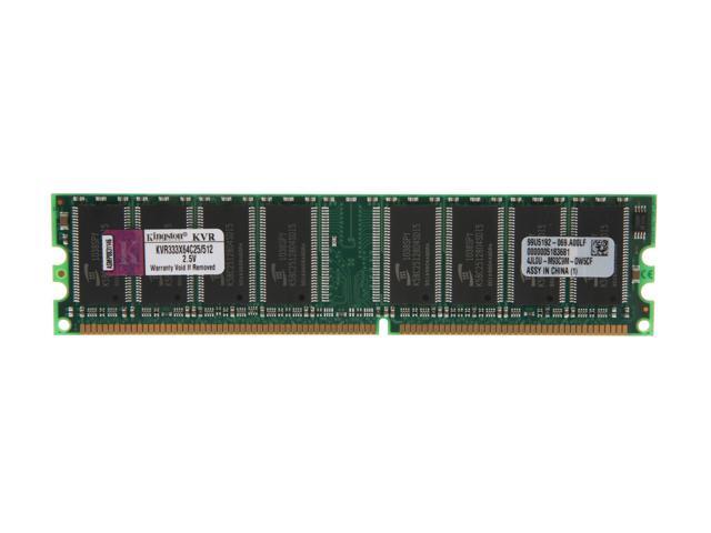 Click here for Kingston ValueRAM 512MB DDR 333 (PC 2700) Desktop... prices