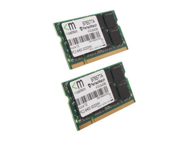 Click here for Mushkin Enhanced 4GB (2 x 2GB) 200-Pin DDR2 SO-DIM... prices