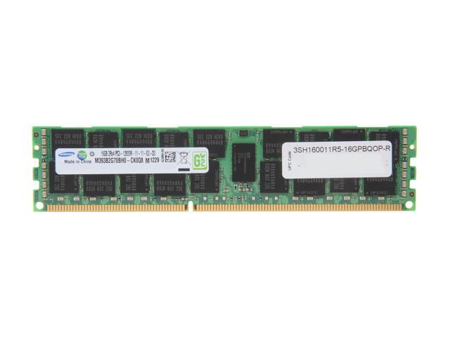 Click here for SAMSUNG 16GB ECC Registered DDR3 1600 Server Memor... prices