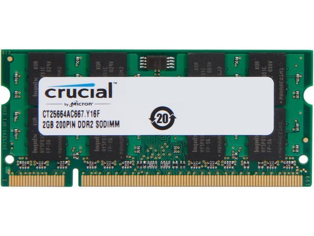 Click here for Crucial 2GB 200-Pin DDR2 SO-DIMM DDR2 667 (PC2 530... prices