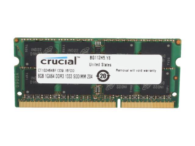 Click here for Crucial 8GB 204-Pin DDR3 SO-DIMM DDR3L 1333 (PC3L... prices