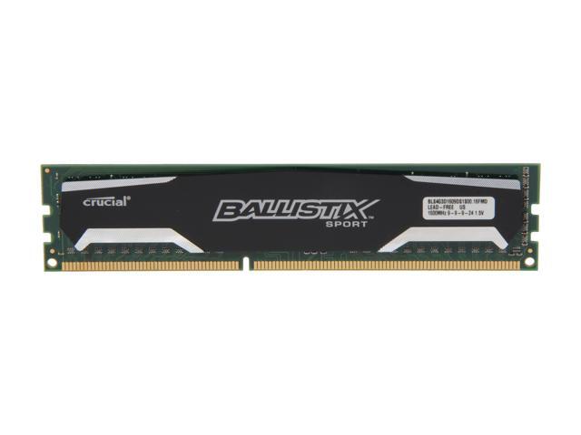 Click here for Ballistix Sport 4GB DDR3 1600 (PC3 12800) Desktop... prices