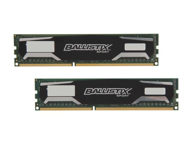 Click here for Ballistix Sport 16GB (2 x 8GB) DDR3 1600 (PC3 1280... prices