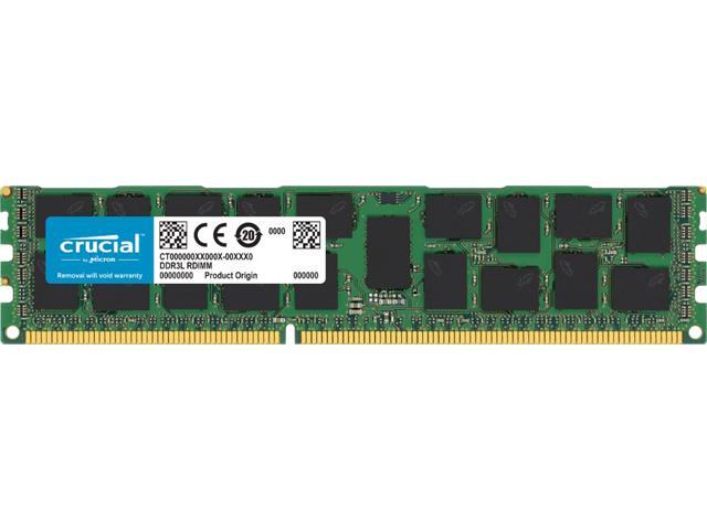 Click here for Crucial 16GB 240-Pin DDR3 RDIMM - DDR3L 1600 (PC3L... prices